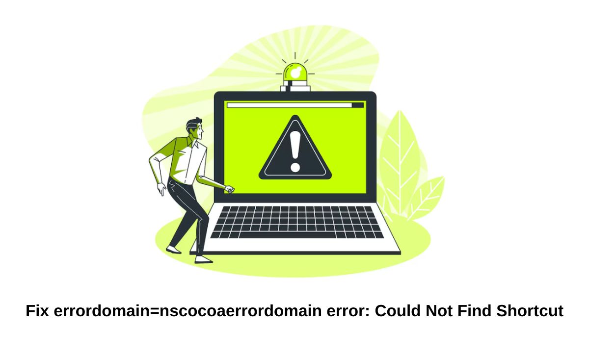 Fix errordomain=nscocoaerrordomain error: Could Not Find Shortcut - Lifegag